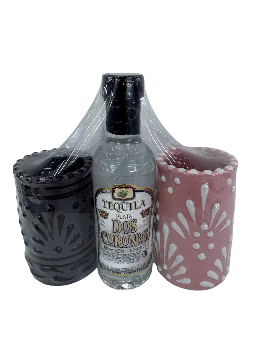 Set fiesta Talavera plumeada – Artesaliz
