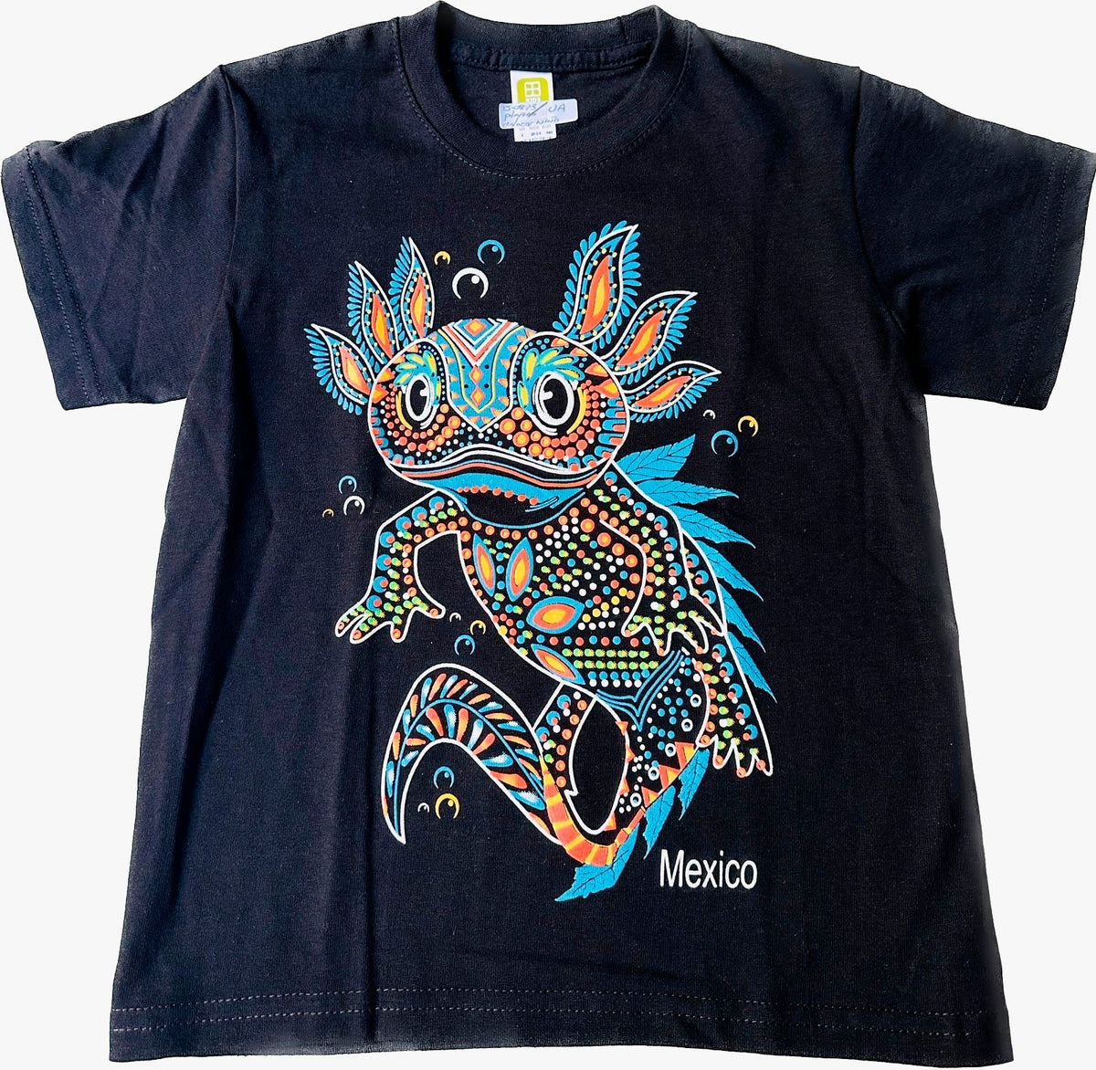 Playera Ajolote azul – Artesaliz